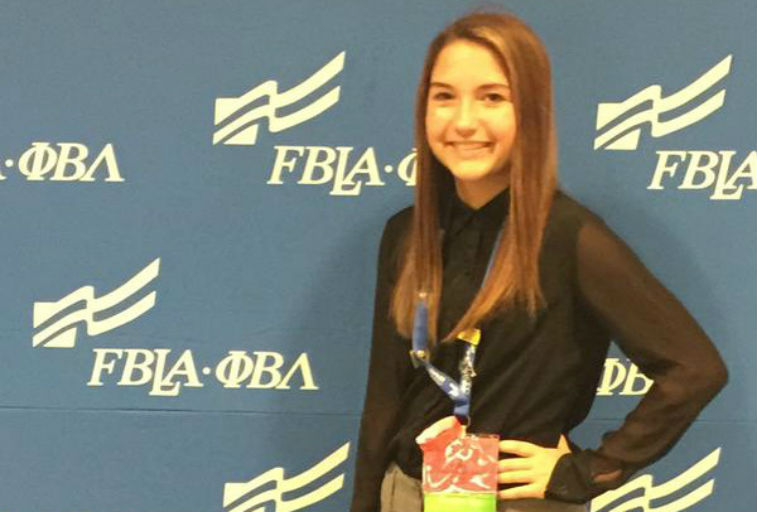 Daisy Burns a finalist at FBLA National competition – USD 247 Southeast ...