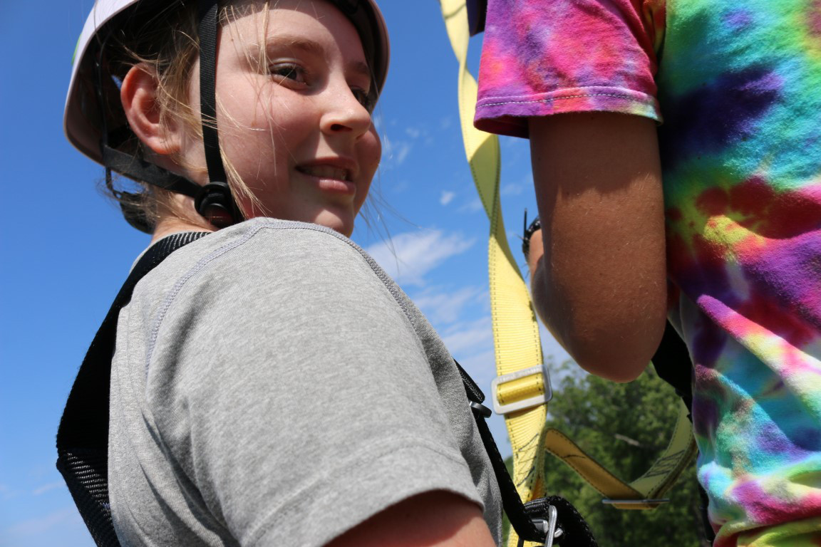 5th grade zip lines (and more) at 5 Mile Camp – USD 247 Southeast Lancers
