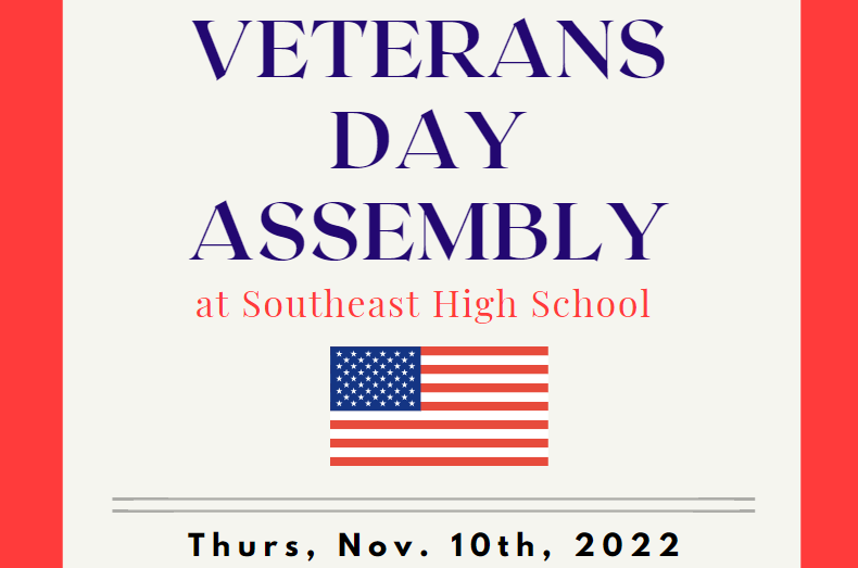 SHS Veterans Day Assembly – Nov 10 – USD 247 Southeast Lancers